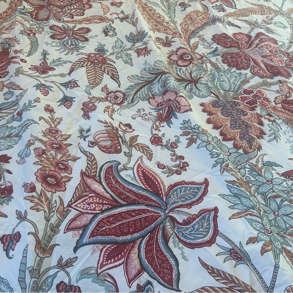 Pottery Barn | Bedding | Pottery Barn Deidre Palampore Floral Duvet ...